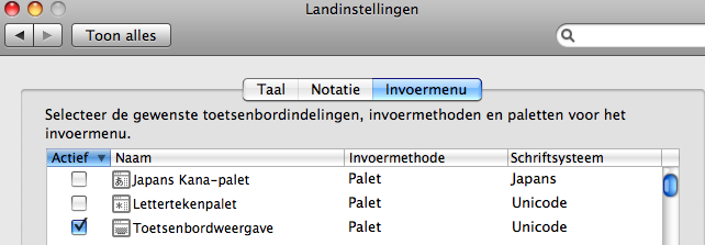 Wingdings en Webdings op Mac OS X | Erwin van Wingen
